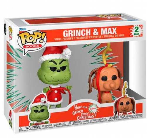 Funko Pop Grinch & Max 2 pack