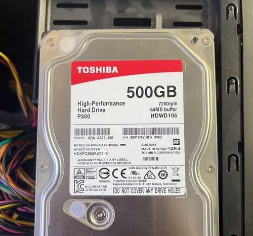 Toshiba жесткий диск HDD 500Gb