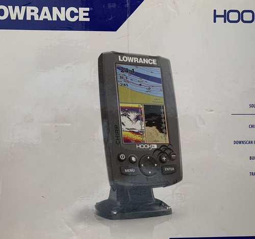 Эхолот lowrance hook 4 gps