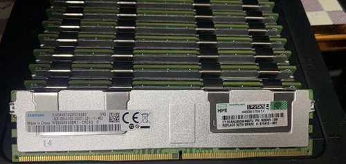 Серверная DDR4 Samsung 2400Mhz 64 ecc HPE 809085-0