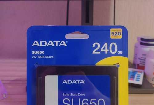 Adata SU650 240gb ssd