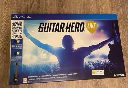 Набор: игра+Guitar Hero Live
