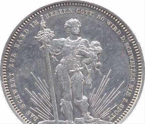 1879) Монета Швейцария 1879 год 5 франков "Базель