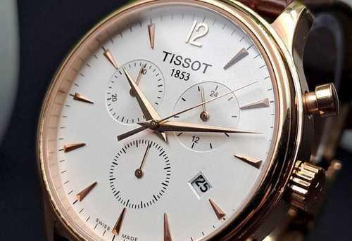 Статусные мужские часы Tissot Tradition Chronograp