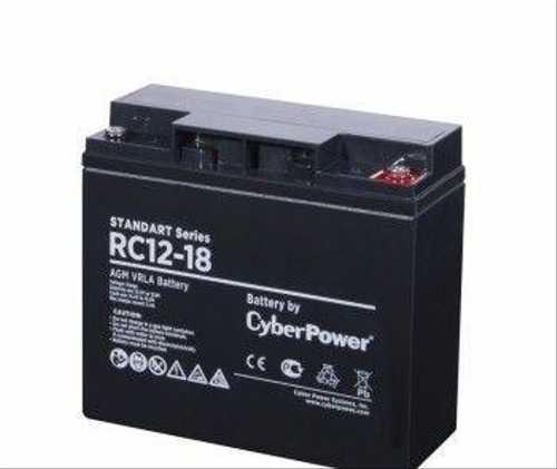 CyberPower Аккумулятор RC 12-18 12V/18Ah (CBB-RC 1
