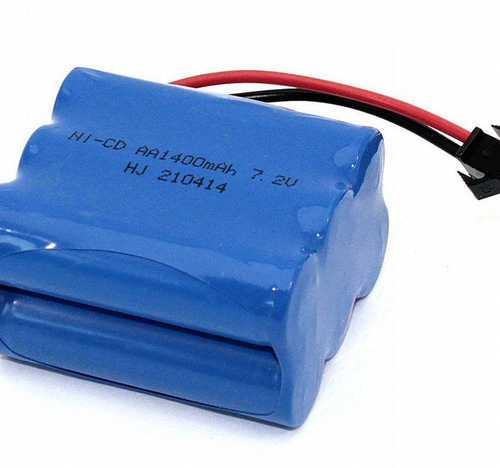 Аккумулятор Ni-Cd 7.2V 1400 mAh AA Row разъем SM