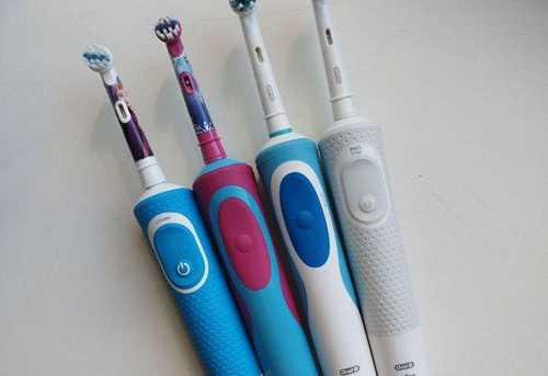 Новая электрическая зубная щетка oral b