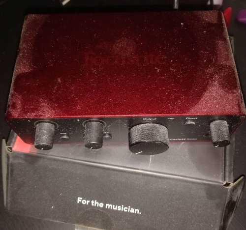 Focusrite Scarlett Solo 4th Gen