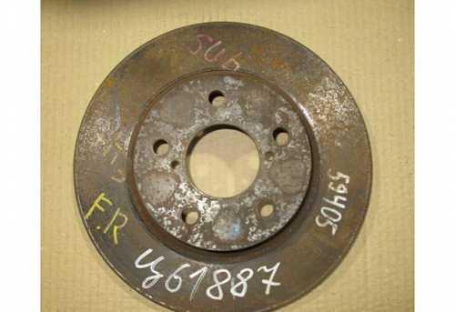 Тормозной диск на subaru impreza GH3 EL15