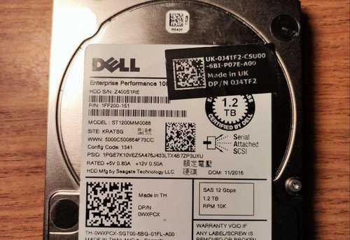 HDD dell SAS (1.2Tb; 10k) ST1200MM0088 0wxpcx