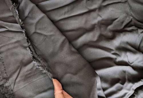 Блузочная ткань черная 6м