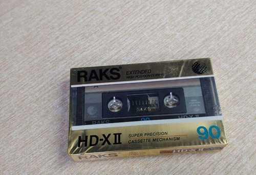 Аудиокассета Raks HD- X ii запечатанная