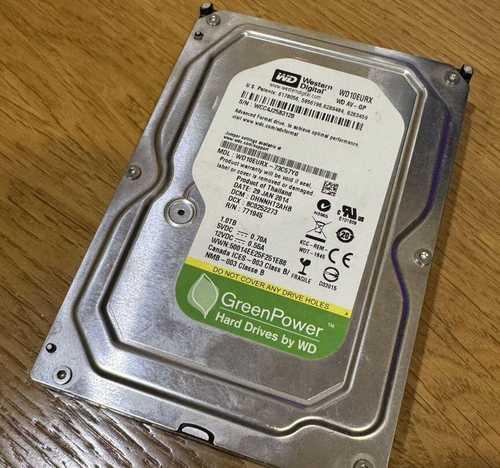 Жесткий диск HDD 1 tb Western Digital 3,5'