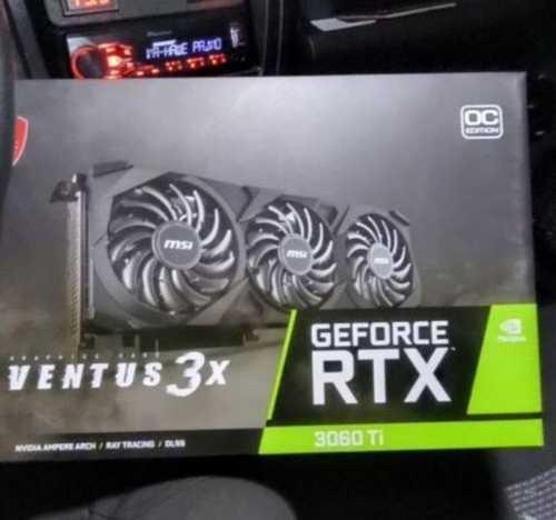 Видеокарта MSI GeForce RTX 3060 Ti ventus 3X OC