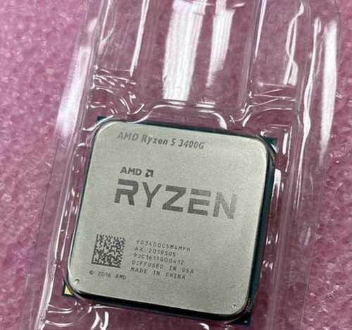 Процессор Ryzen 5 3400G AM4 Vega 11