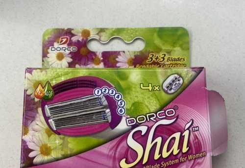 Лезвия (кассеты) для бритвы Dorco Shai
