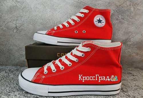 Кеды красные Converse All Star. Р-ры 35-45