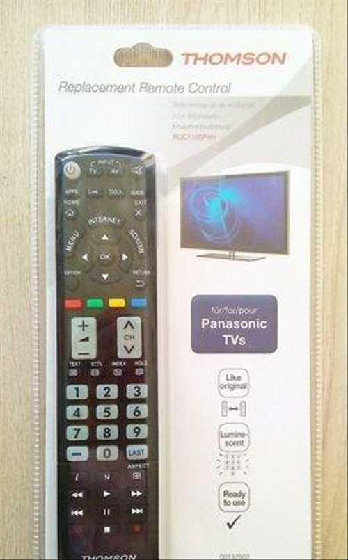 Пульт для тв Panasonic
