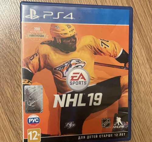 Видеоигра NHL 19 для PS 4/ PS 5