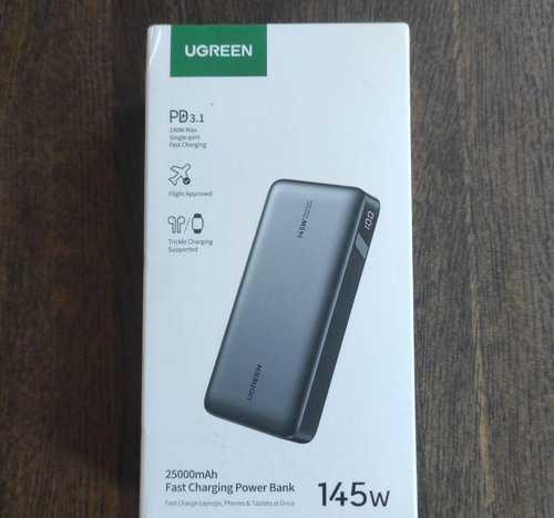 Повербанк Ugreen 20000/25000mAh 100/145w (новый)