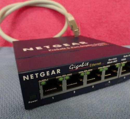 Netgear GS105 Pro Sale 5 Port Gigabit Switch