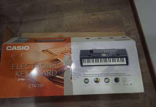 Синтезатор casio ctk720