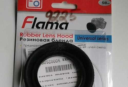 Резиновая бленда Flama 58mm