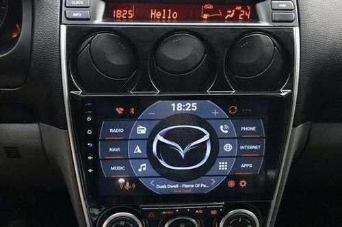 Магнитола Mazda 6 GG Android IPS DSP