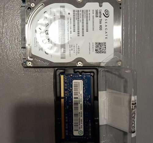 Seagate 500gb/Ramaxel 4gb 1600