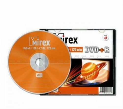 Диск DVD+R 4.7Gb Mirex 16 speed (slim)