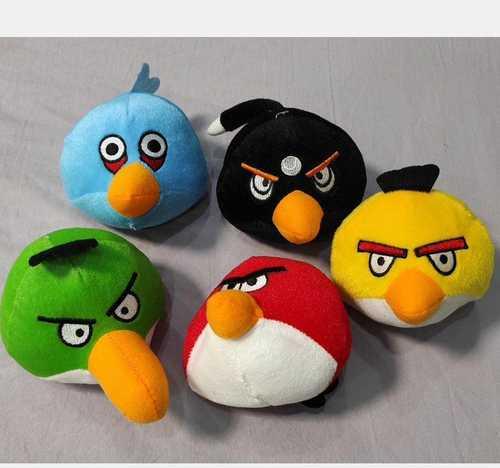 Мягкие игрушки angry birds комплект 5шт