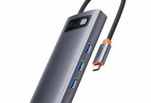 USB-концентратор Baseus BS-OH066, Metal Gleam, 4 г