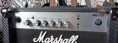 Marshall mg15cf комбоусилитель для гитары