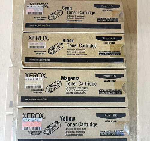 Тонер-картридж Xerox Toner Cartridge Phaser 6125