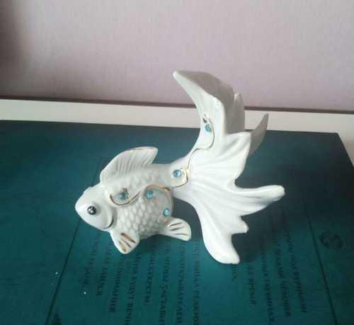 Статуэтка Рыбка из керамики