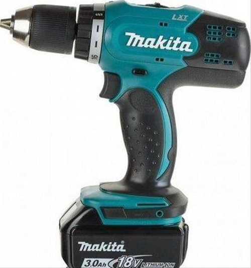 Аккумуляторная дрель-шуруповерт Makita DDF453RFE