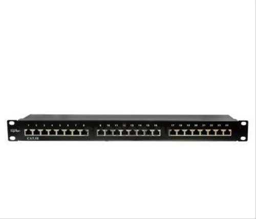 Патч-панель Suprlan 19", 24хrj-45, FTP, 5e, 1U