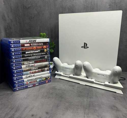 Sony PS4 Pro 1TB White / Гарантия / Отзывы