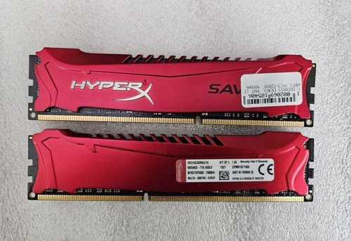 DDR3 Kingston Savage 16Gb 2x8Gb 1600MHz проверка