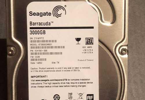 Жесткий диск Seagate BarraCuda 3 Tb