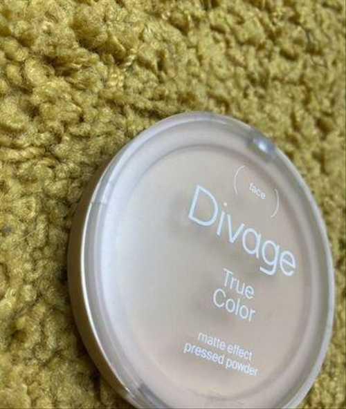 Пудра Divage (face) matte effect pressed powder