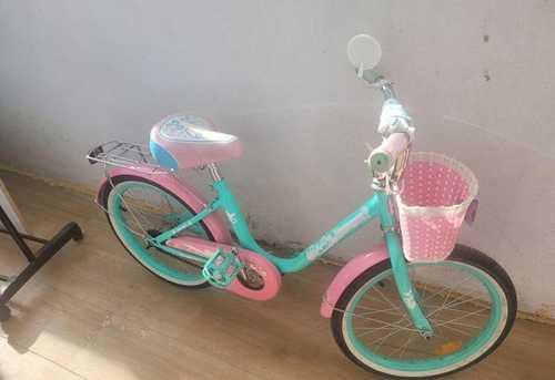 Велосипед детский для девочек от 4х до 7ми лет