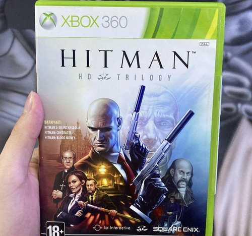 Диск Xbox 360 Hitman Trilogy