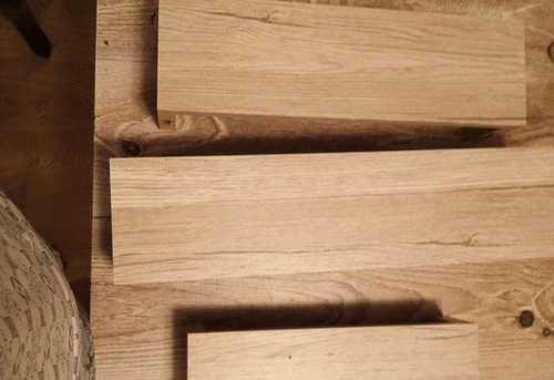 Полка навесная деревянная