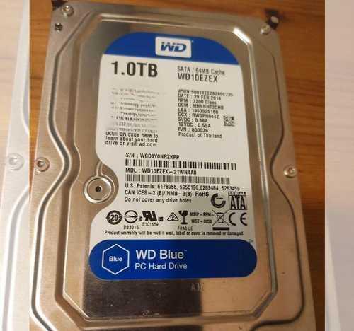 HDD WD 1 TB