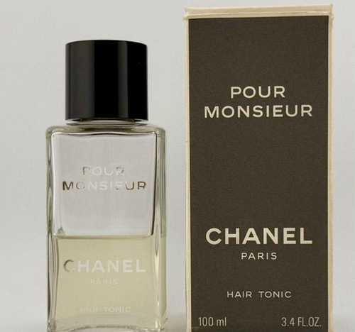 Chanel Pour Monsieur hair tonic 100 мл винтаж