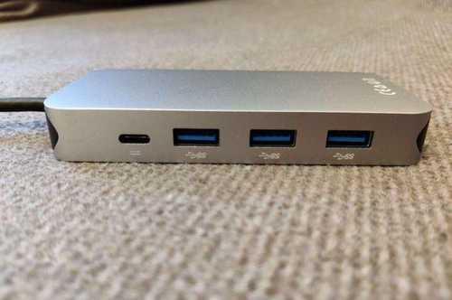 Концентратор USB Type-C. 9 разъемов