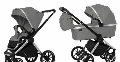 Коляска 2 В 1 Carrello Optima CRL-6503/1 Smoke
