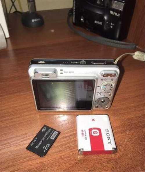 Компактный фотоаппарат sony dsc-w110