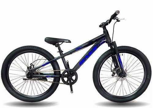 Велосипед maks 24" Walk MD черный (2022)
